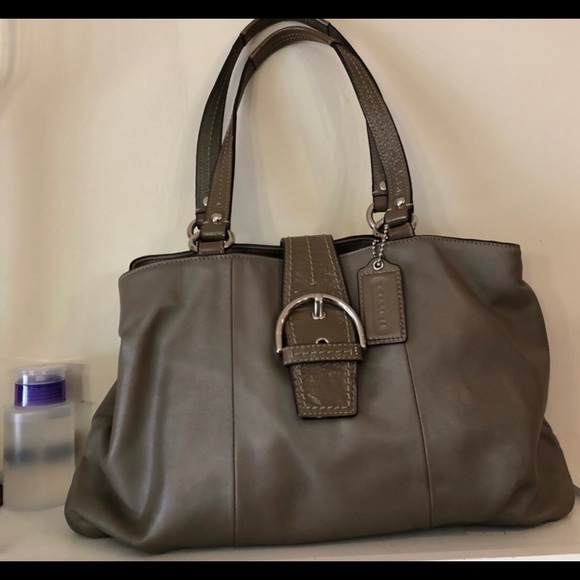Coach | Bags | Coach Grey Bag | Poshmark